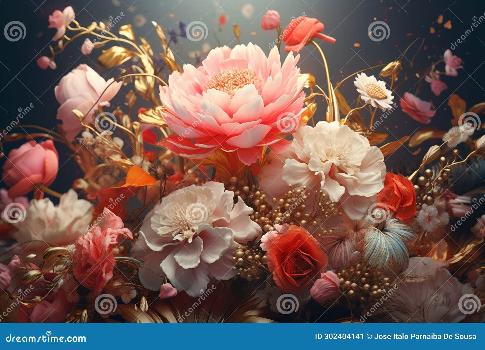 Highlight the Beauty of Floral Symbolism in Stock Illustration ...