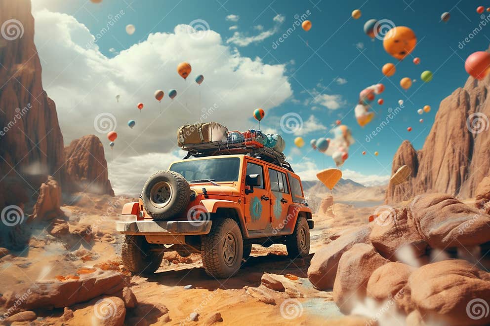 Highlight the Concept of Adventure and Stock Illustration ...