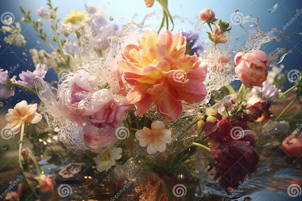 Highlight the Concept of Flower Symbolism in Stock Illustration ...