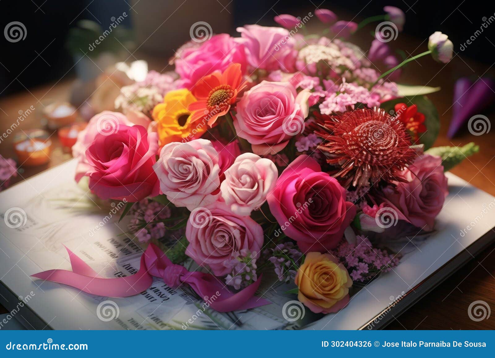 Highlight the Concept of Flower Symbolism in Stock Illustration ...