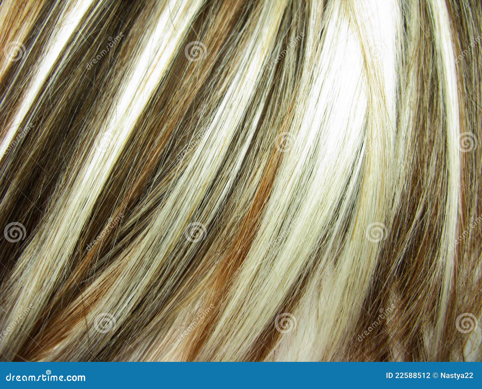 Highlight Hair Texture Background Stock Photo - Image of health, bright ...