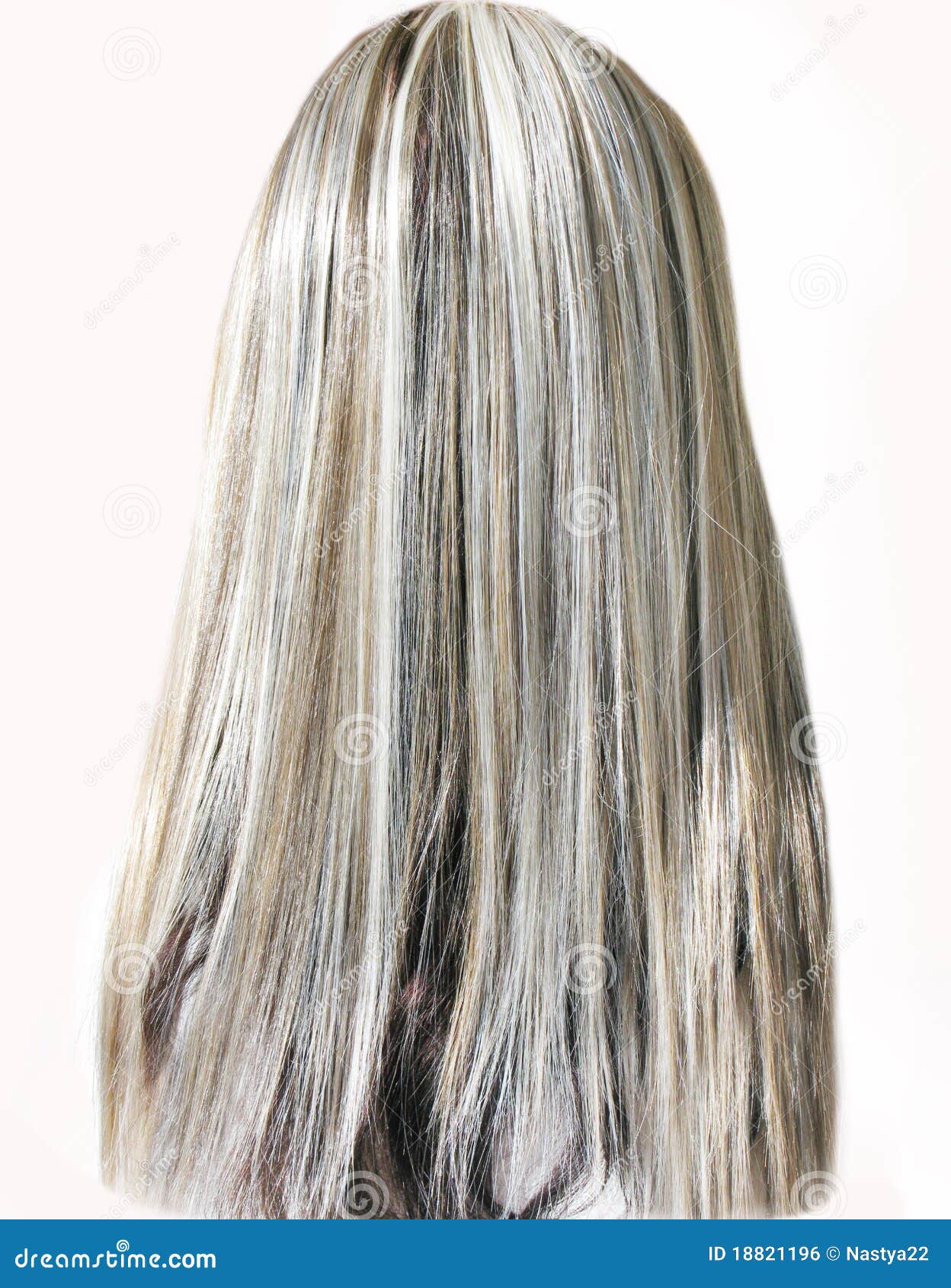 Highlight Hair Texture Human Head Stock Photo - Image of curl, fashion ...