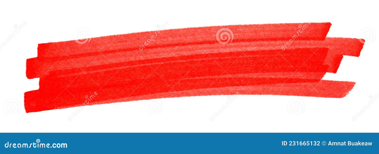 Highlight Pen Brush Red for Marker, Highlighter Brush Marking for ...