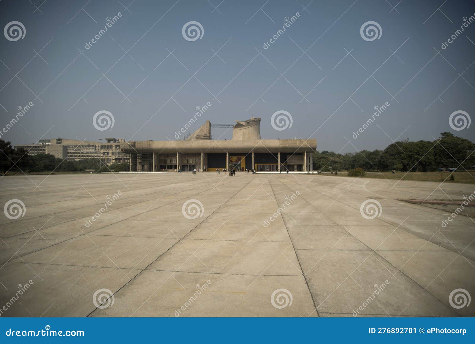 Highlight of the Planned City, Capitol Complex, Chandigarh Stock Image ...