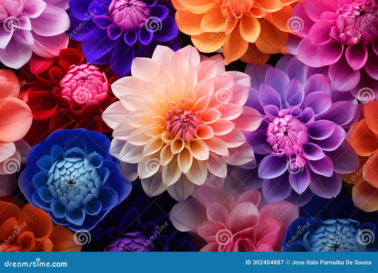 Highlight the Use of Flower Backgrounds in Stock Illustration ...