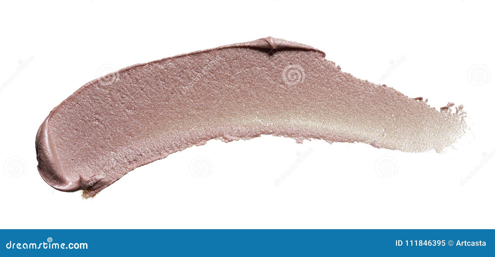 Highlighter Texture on White Background Stock Image - Image of balm ...