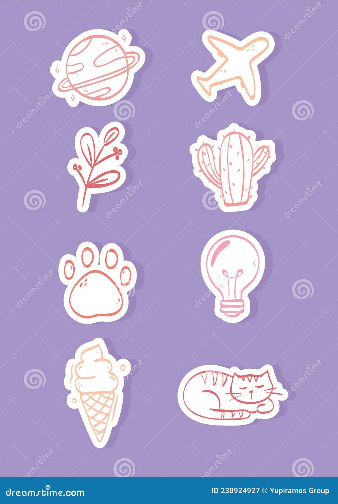 Highlights covers stickers stock vector. Illustration of circle - 230924927