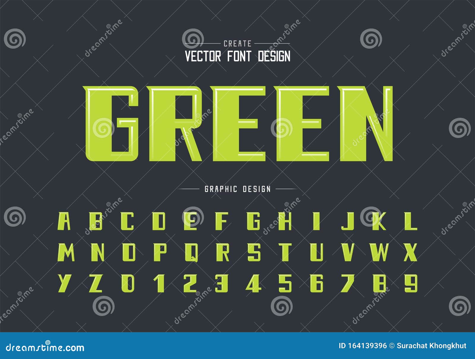 Highlights Font and Bold Alphabet Vector, Modern Typeface and Letter ...
