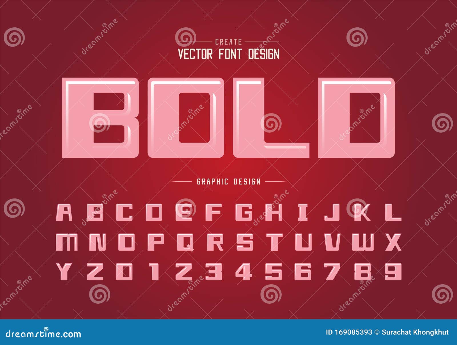 Highlights Font And Alphabet Vector, Writing Style Typeface Letter And ...