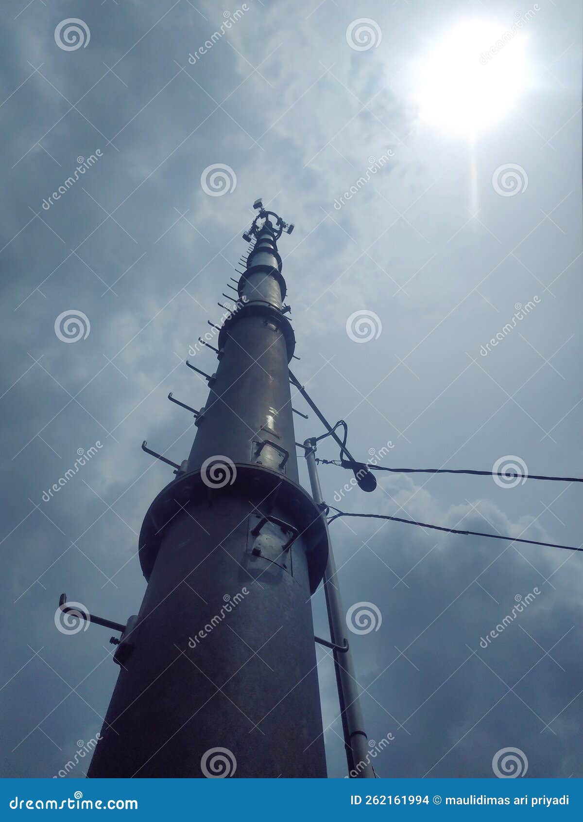 Highlights Sun Sky Tower Height Stock Photo - Image of tower, height ...