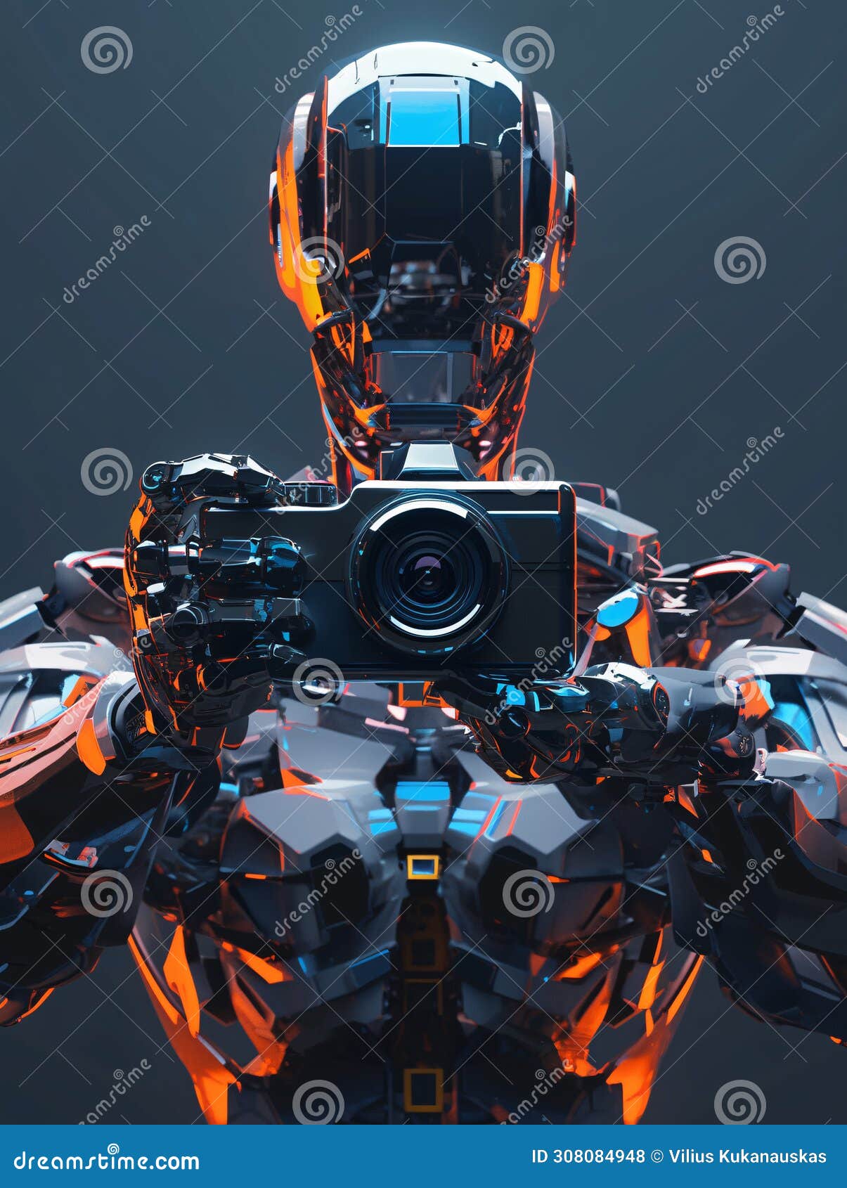 The Future of Filmmaking: AI Directors in Action. AI Films Stock ...