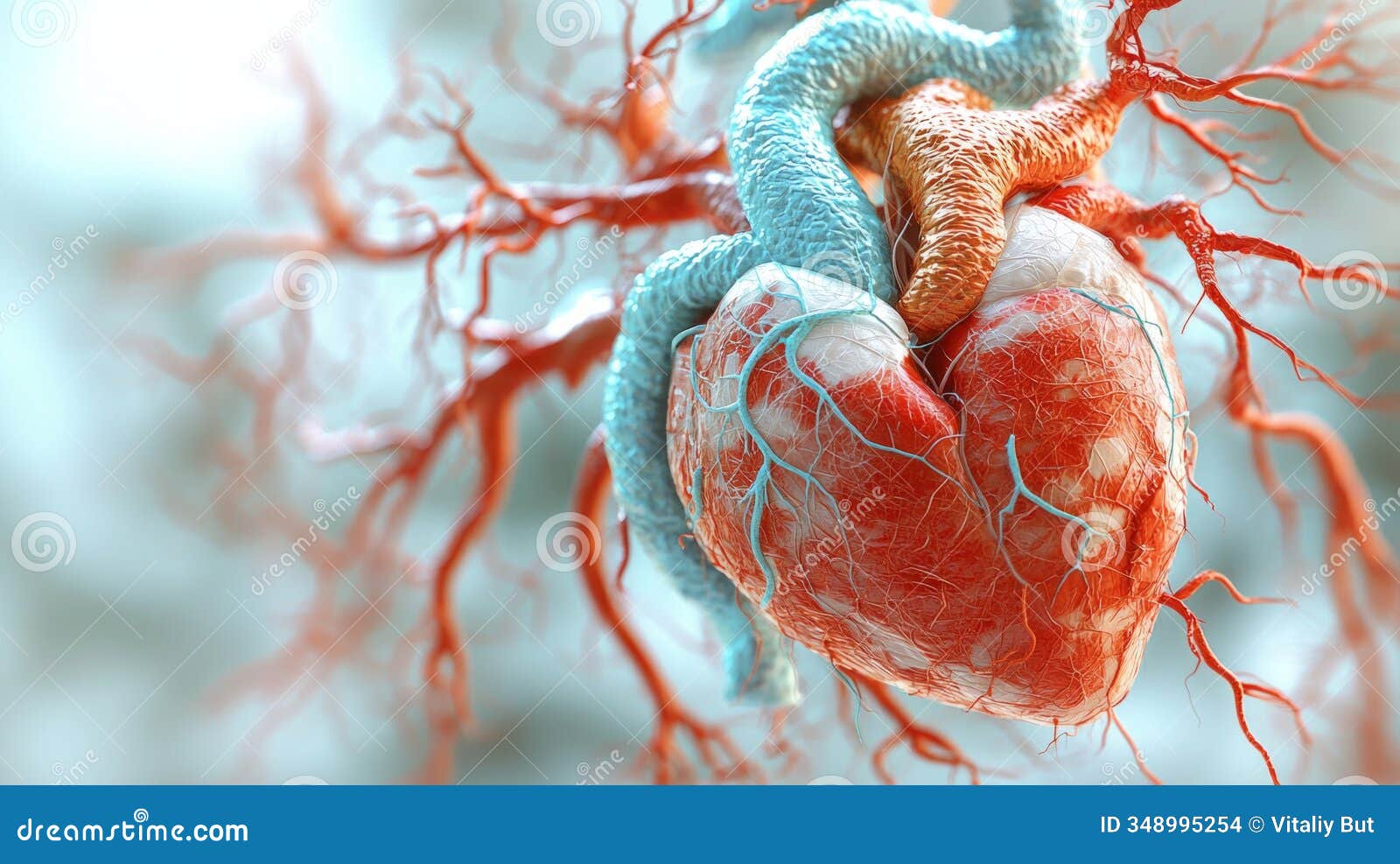 Highly Detailed 3D Render Illustrates Human Circulatory System ...