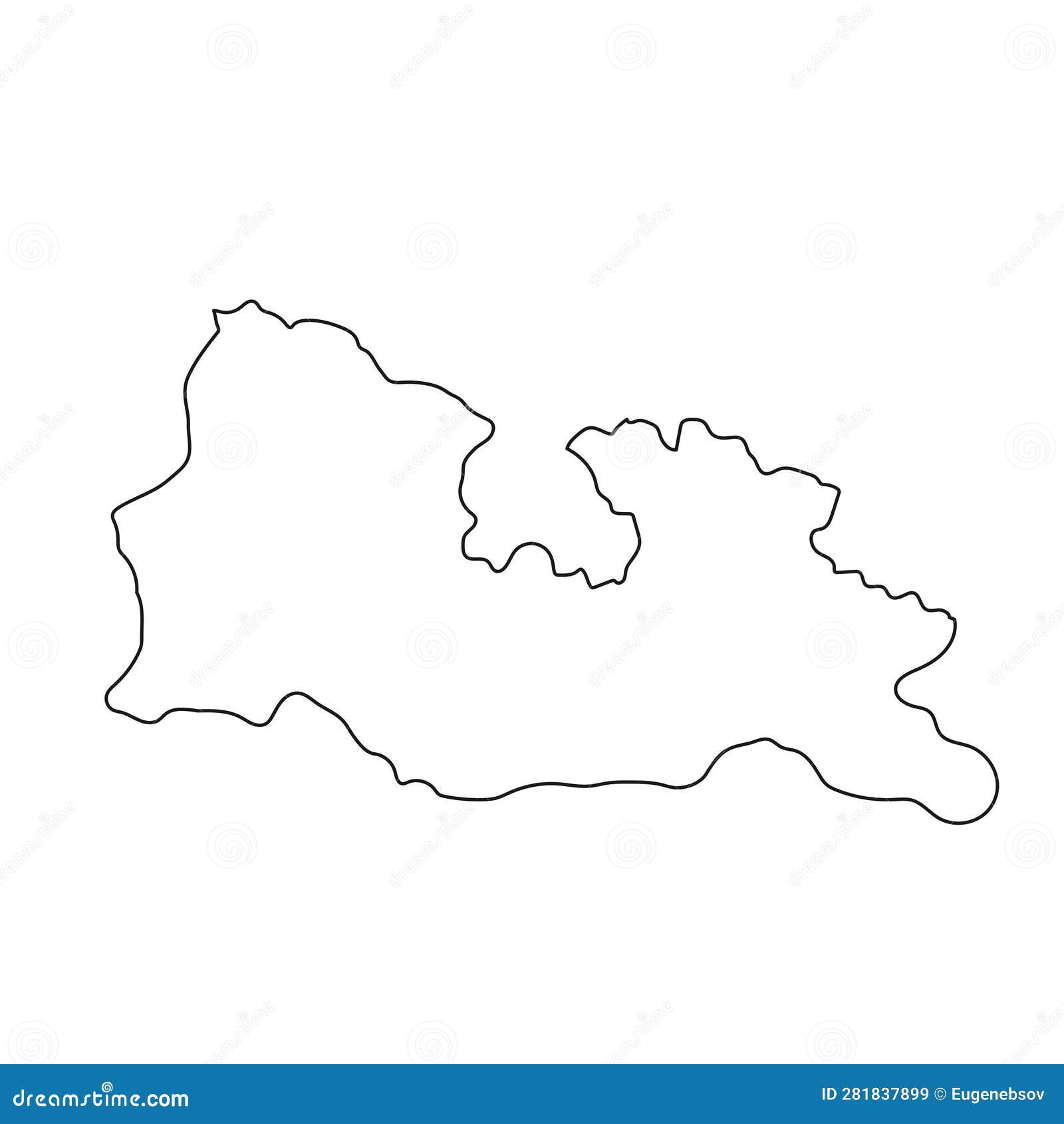 Georgia Highly Detailed Physical Map Vector Illustration ...