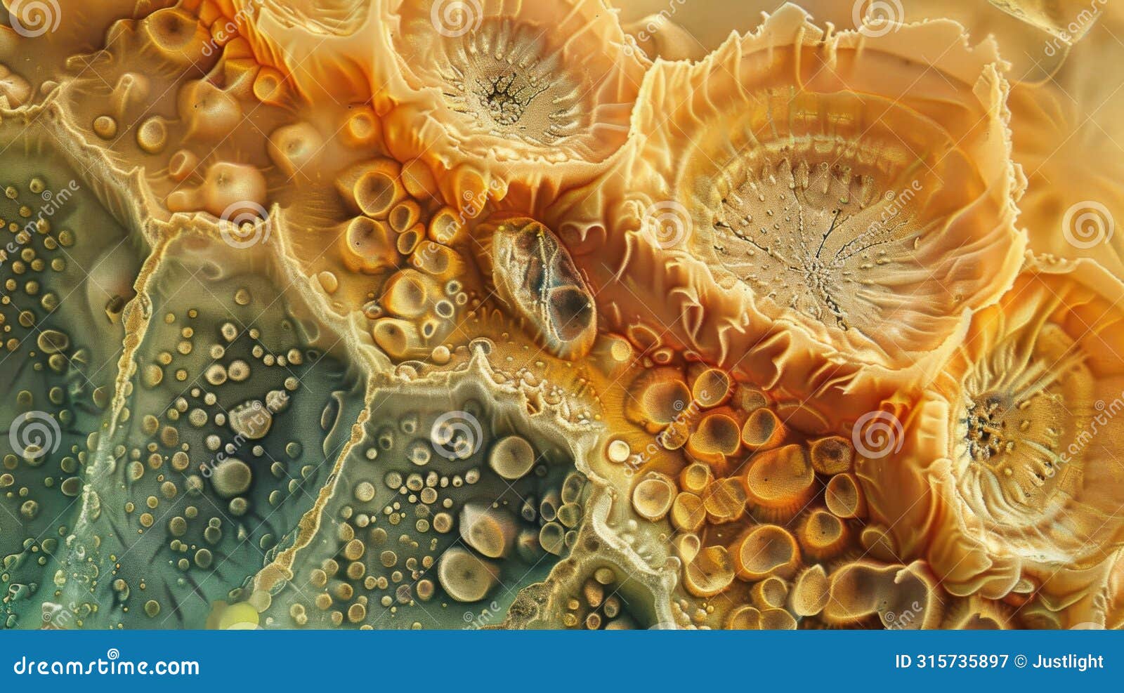 A Highly Detailed Image of a Pollen Grain Showcasing Its Complex Layers ...