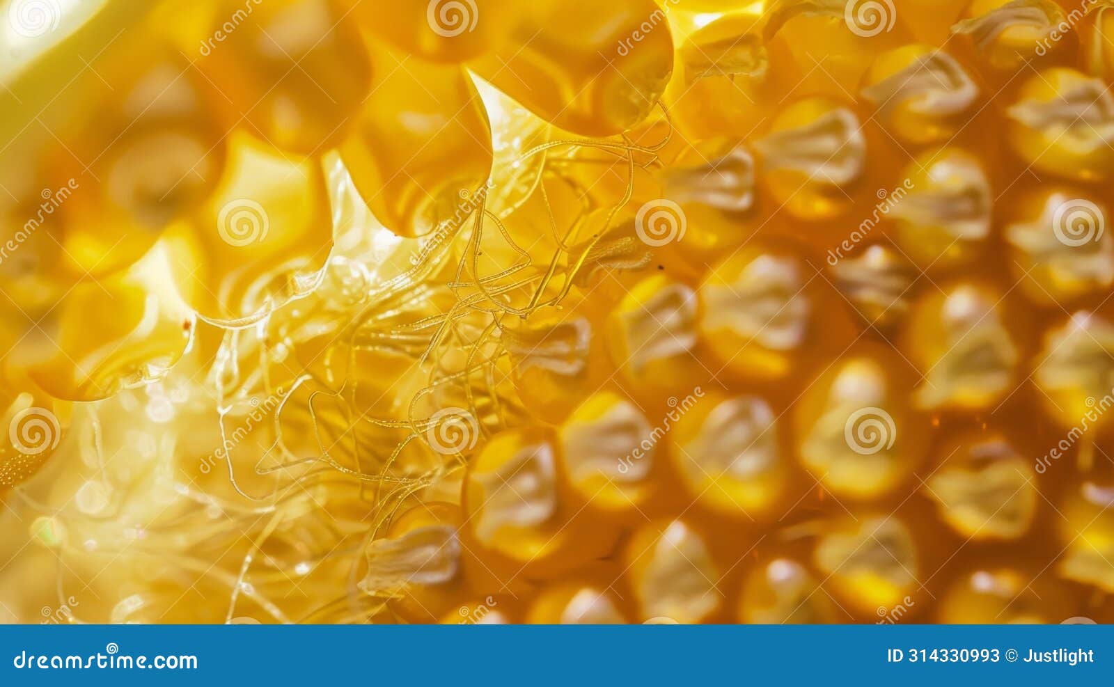 A Highly Detailed Image of a Single Grain of Corn Pollen Showcasing Its ...