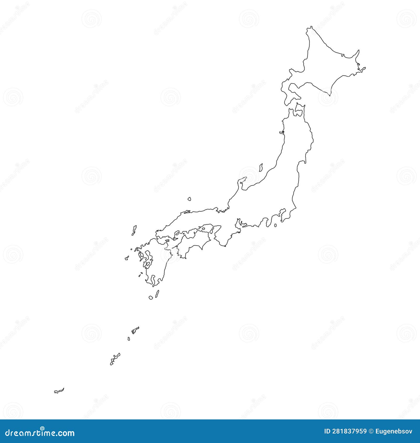 The Detailed Map Of The Japan With Regions Or States And Cities ...