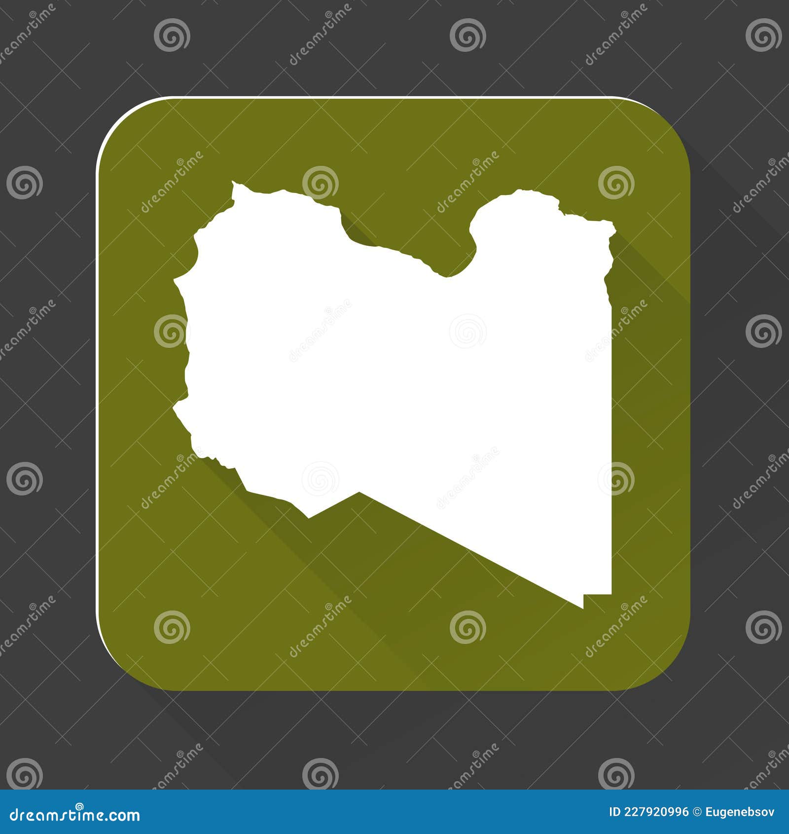 Libya Highly Detailed Physical Map Vector Illustration | CartoonDealer.com #254230056
