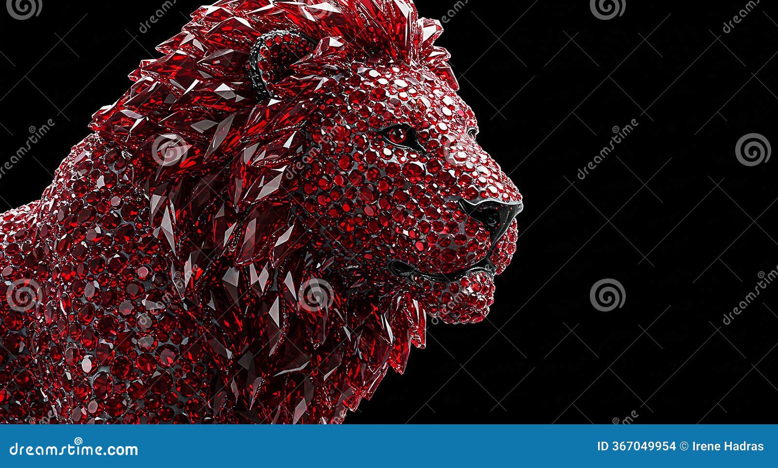 Detailed Lion In Aztec Style Vector Illustration | CartoonDealer.com ...