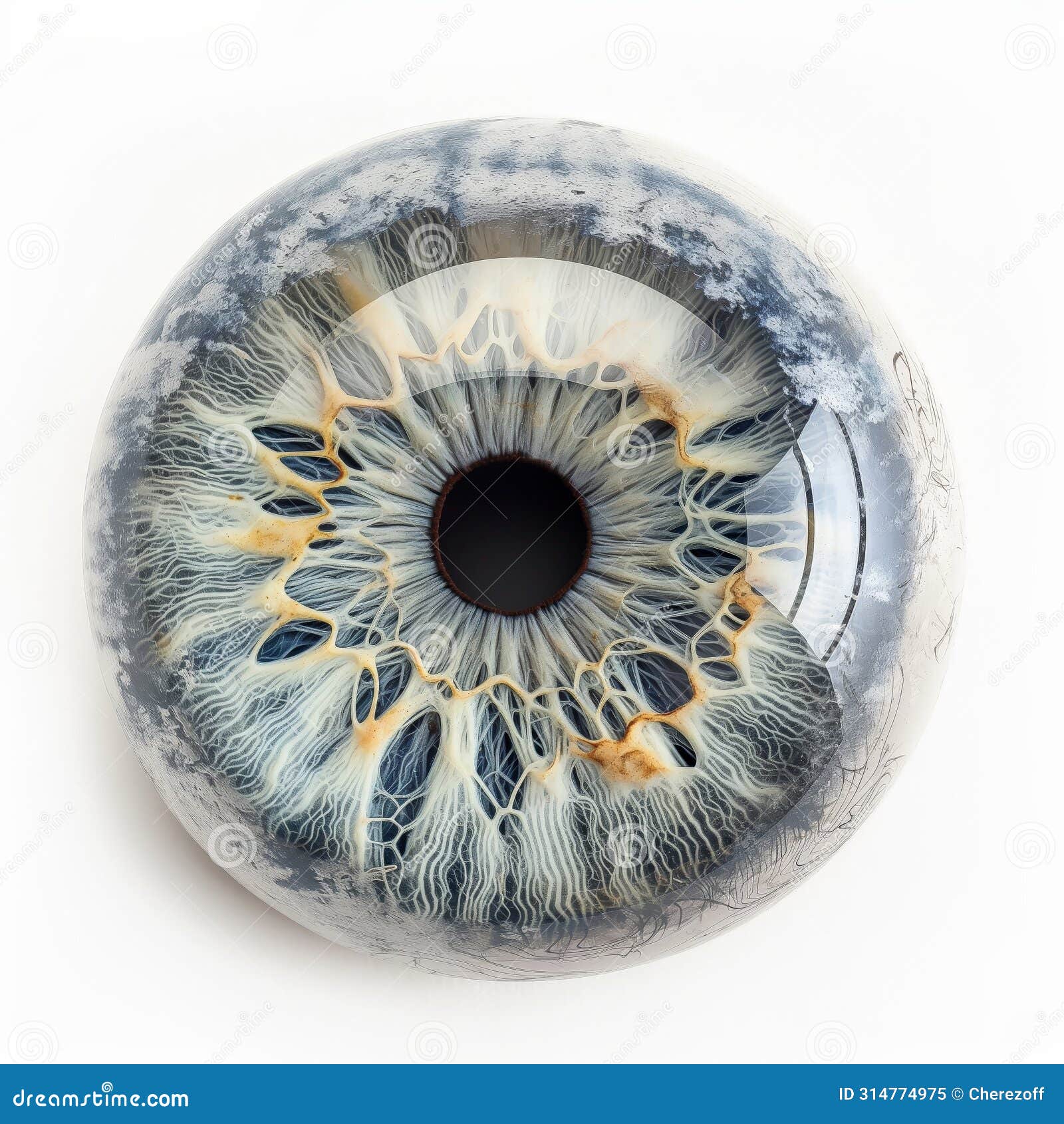 Intricate Human Iris Macro stock image. Image of cornea - 314774975