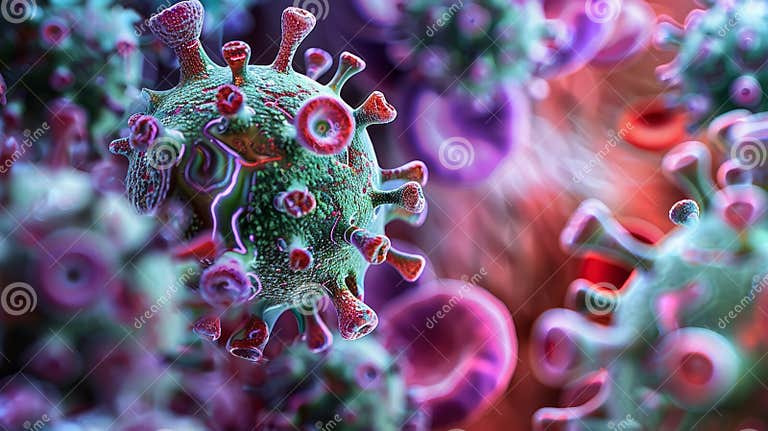 A Highly Detailed, Microscopic View of the Smallpox Virus Stock ...