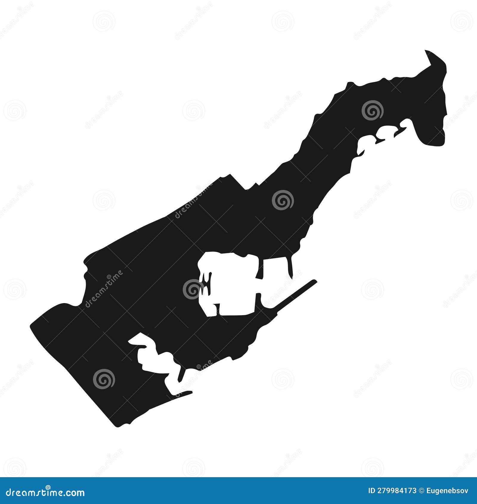 Detailed Map Of Monaco With Administrative Divisions Of The Country ...