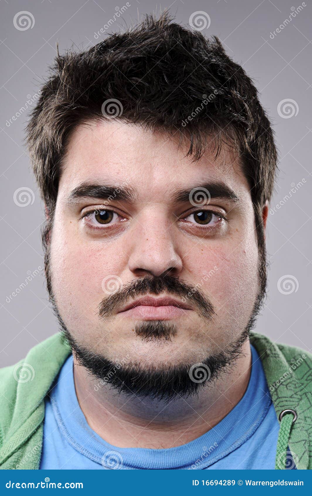 Highly detailed portrait stock image. Image of detail - 16694289