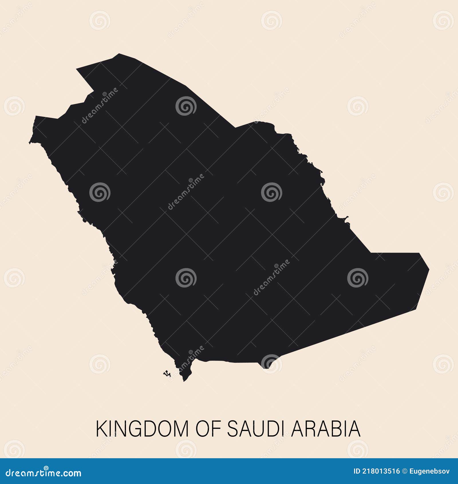 The Detailed Map Of The Saudi Arabia With Regions, National Flag ...