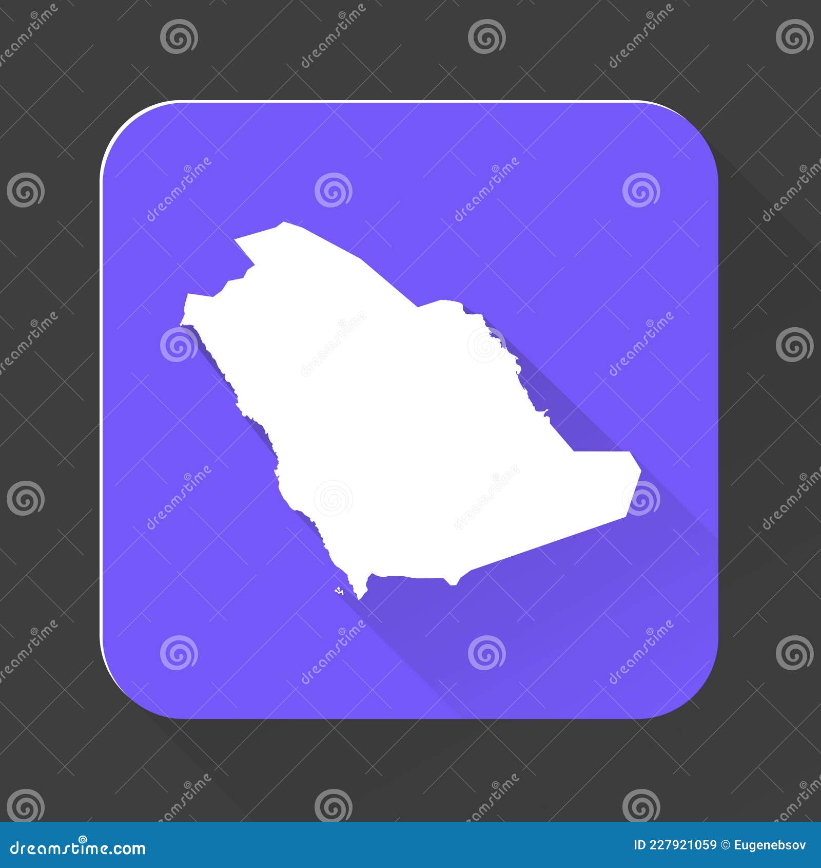 The Detailed Map Of The Saudi Arabia With Regions, National Flag ...