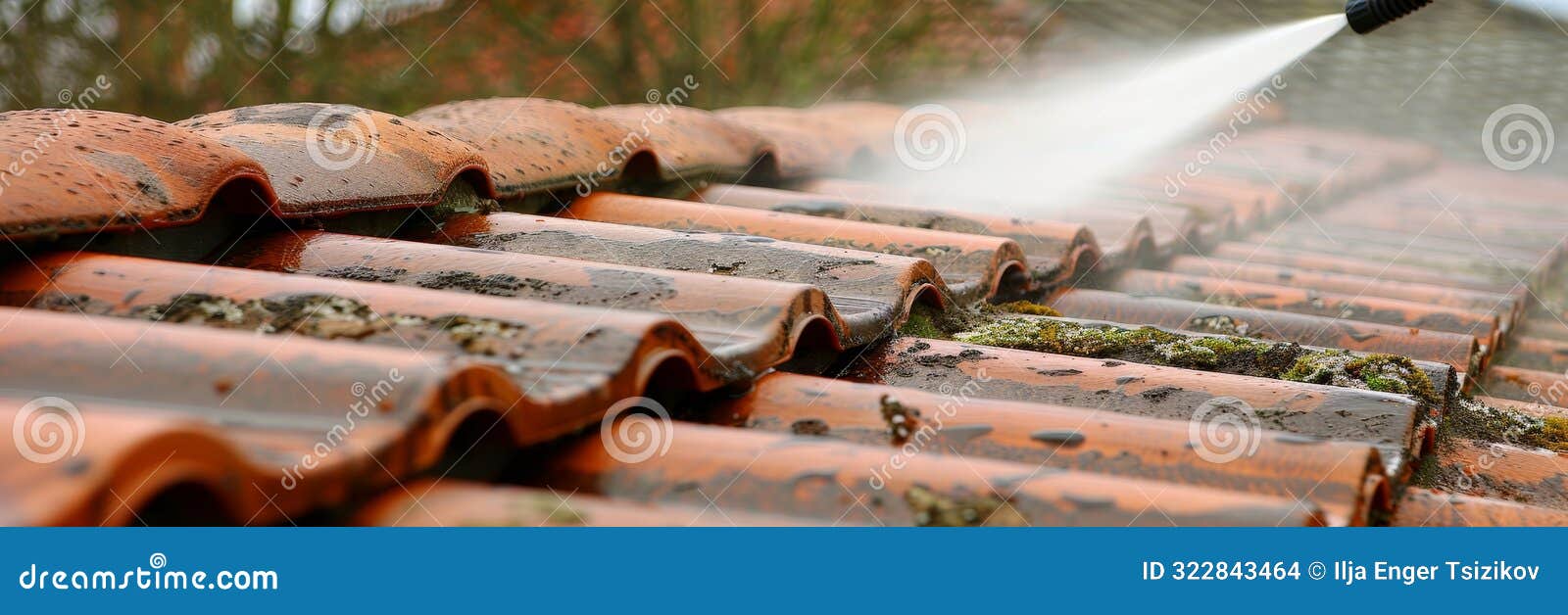 Highly Effective Roof Cleaning Using High Pressure Method For Superior ...