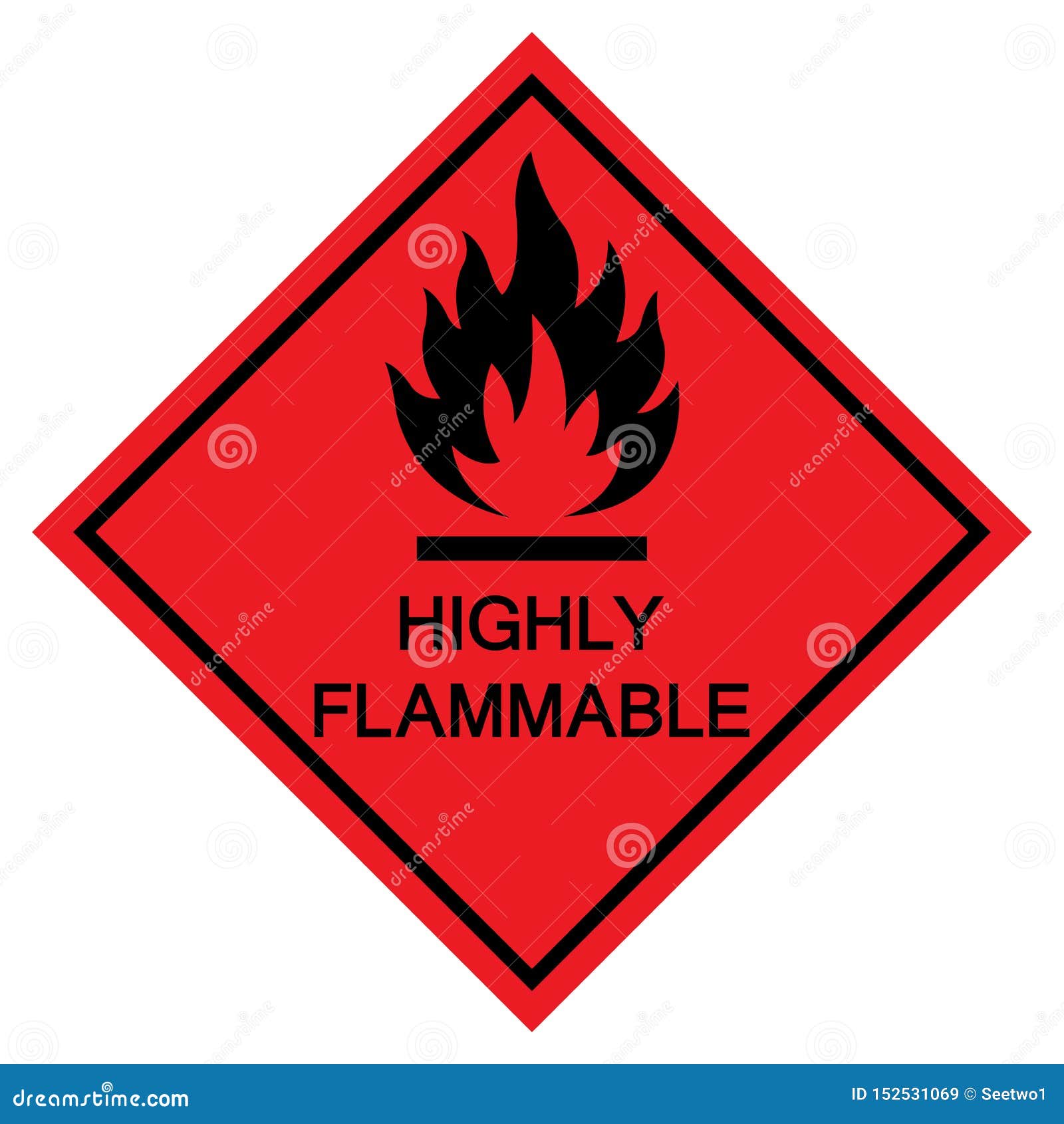 Highly Flammable Symbol Sign Isolate on White Background,Vector ... Highly Flammable Symbol Sign Isolate on White Background,Vector ...