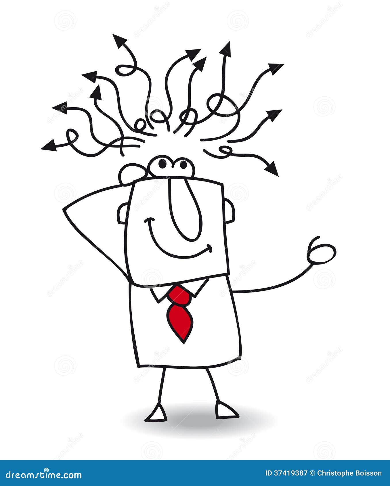 Highly gifted stock vector. Illustration of business - 37419387