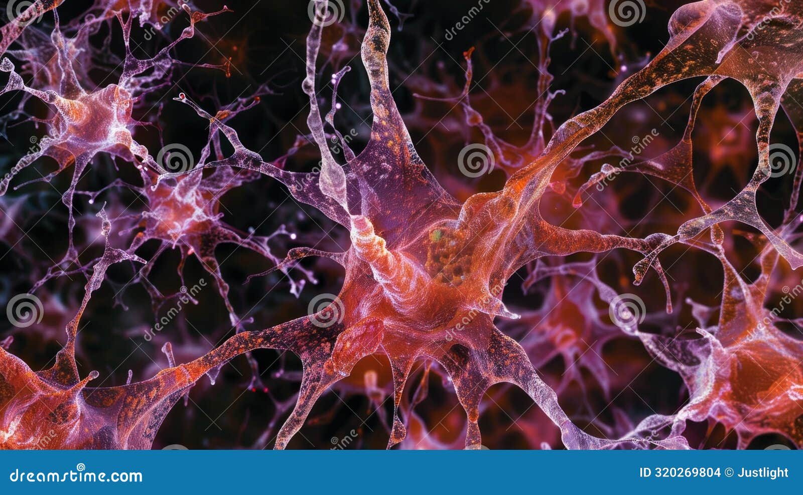 A Highly Magnified Image of Osteocytes Reveals Their Delicate and ...