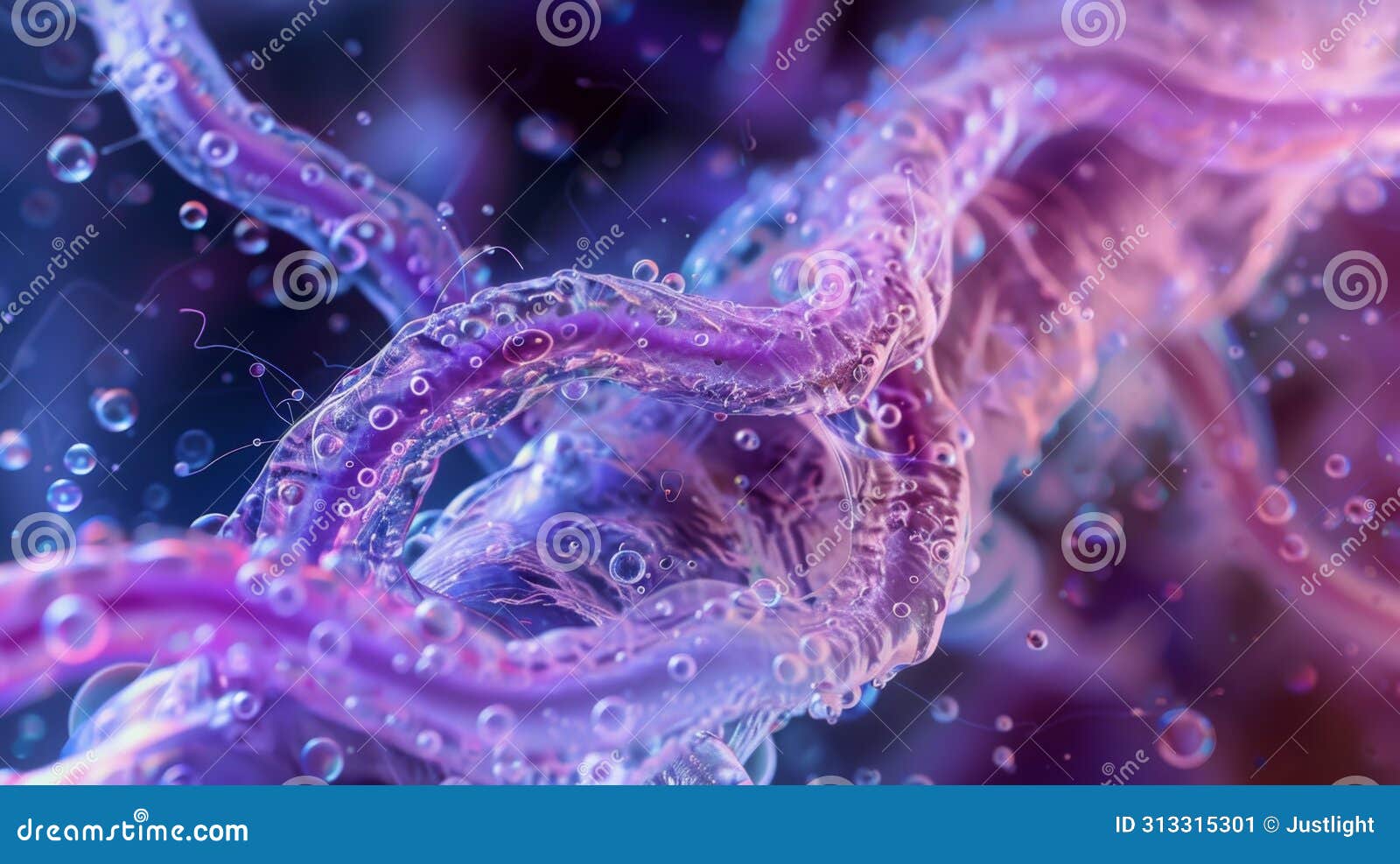 A Highly Organized System of Tubes and Channels Transporting Essential ...