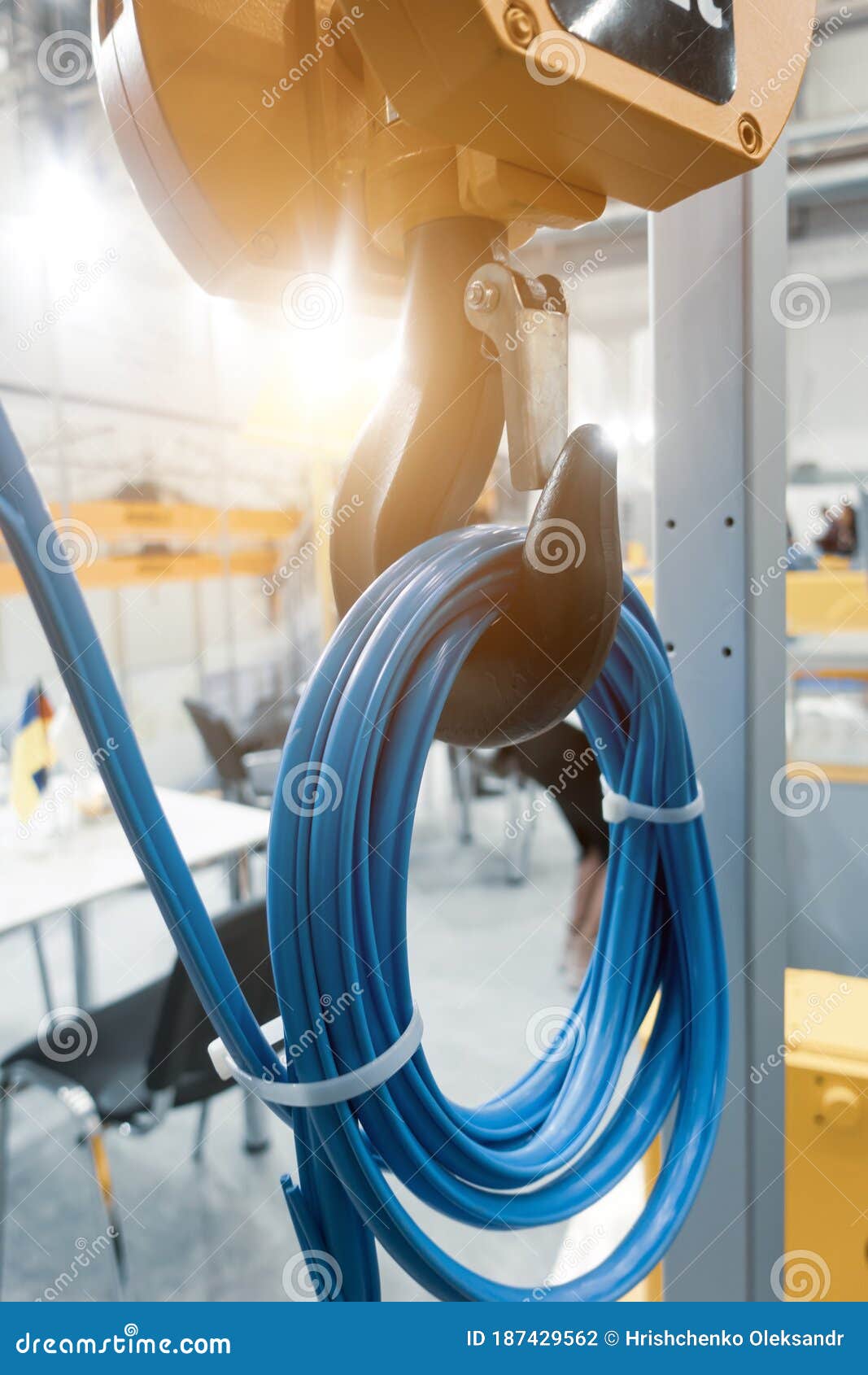 Highly Reliable Lifting and Lowering Devices Stock Photo - Image of ...