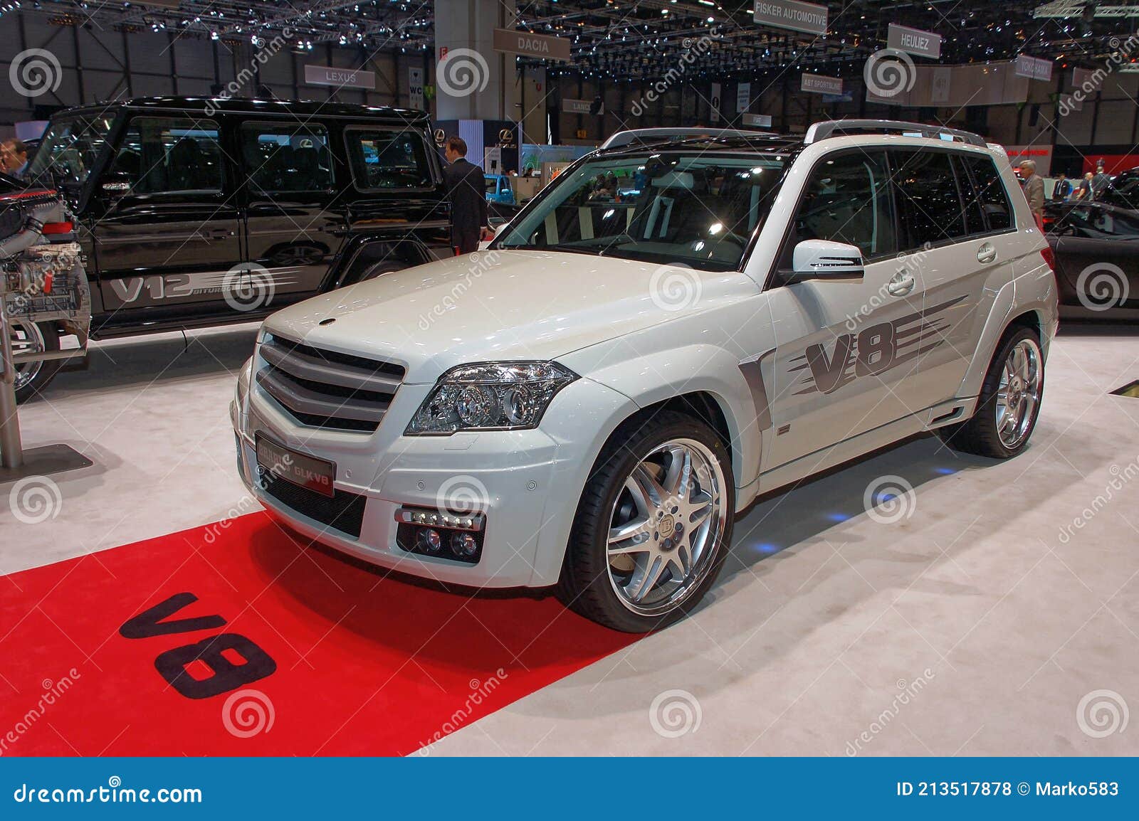 79th Geneva International Motorshow 2009 - Brabus GLK V8 6.1 Editorial ...