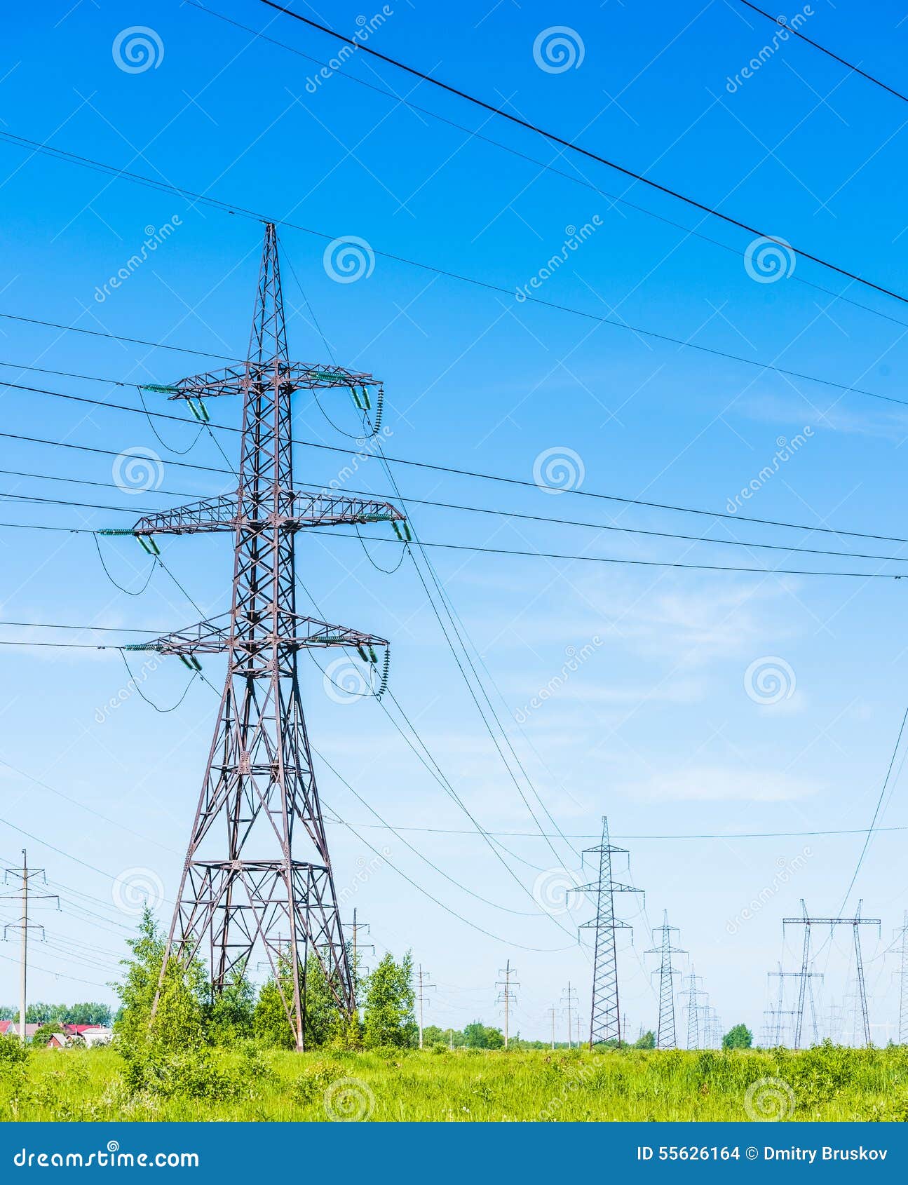 Highly volt a line stock photo. Image of column, steel - 55626164