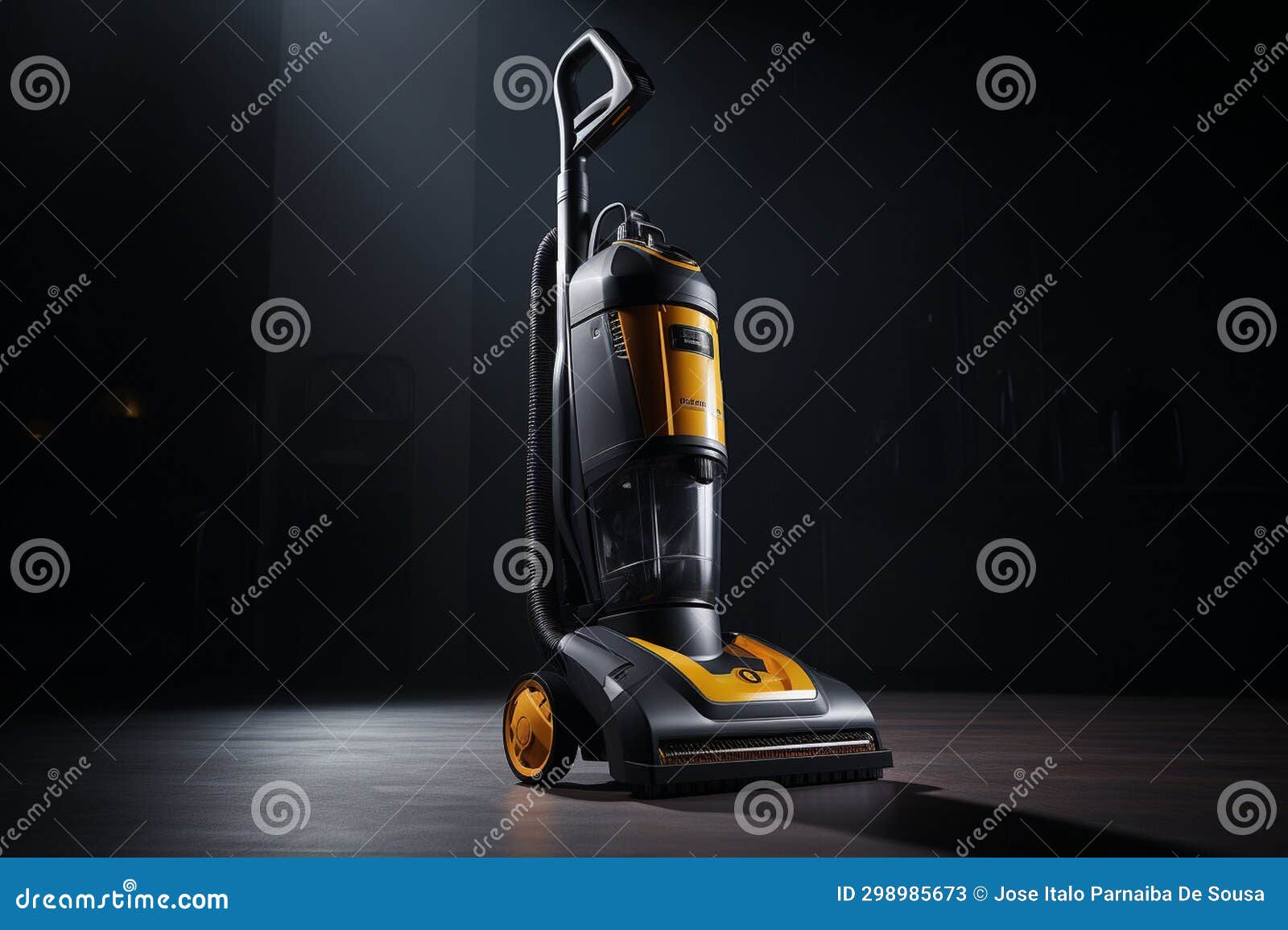 Upright Vacuum Cleaner Flat Line Icon, Logo Vector Illustration ...
