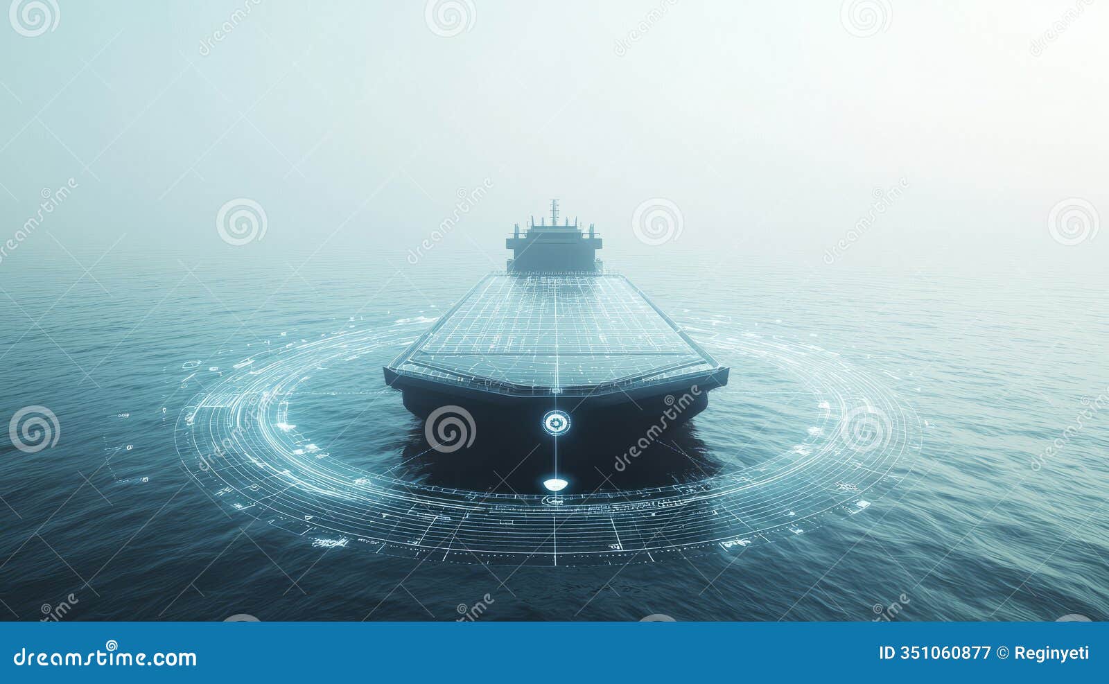 Highresolution 3D Render of Container Ship Navigation Chart Stock ...