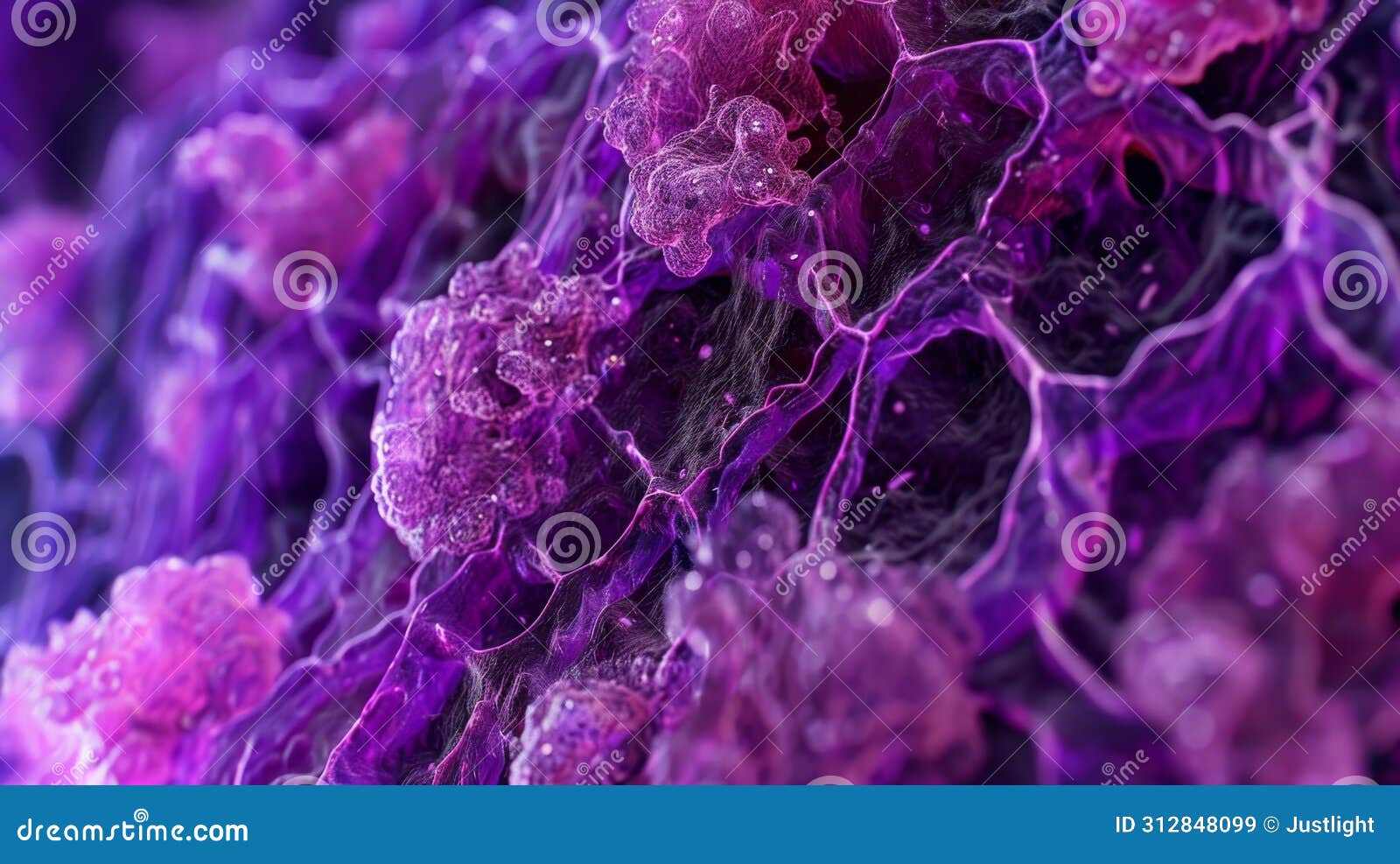 A Highresolution Image of an Animal Tissue Sample Highlighting the ...
