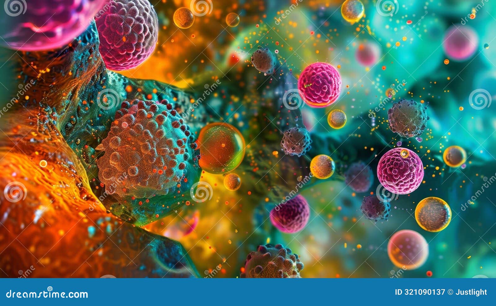 A Highresolution Image of a Cells Nuclear Structure Showcasing the ...