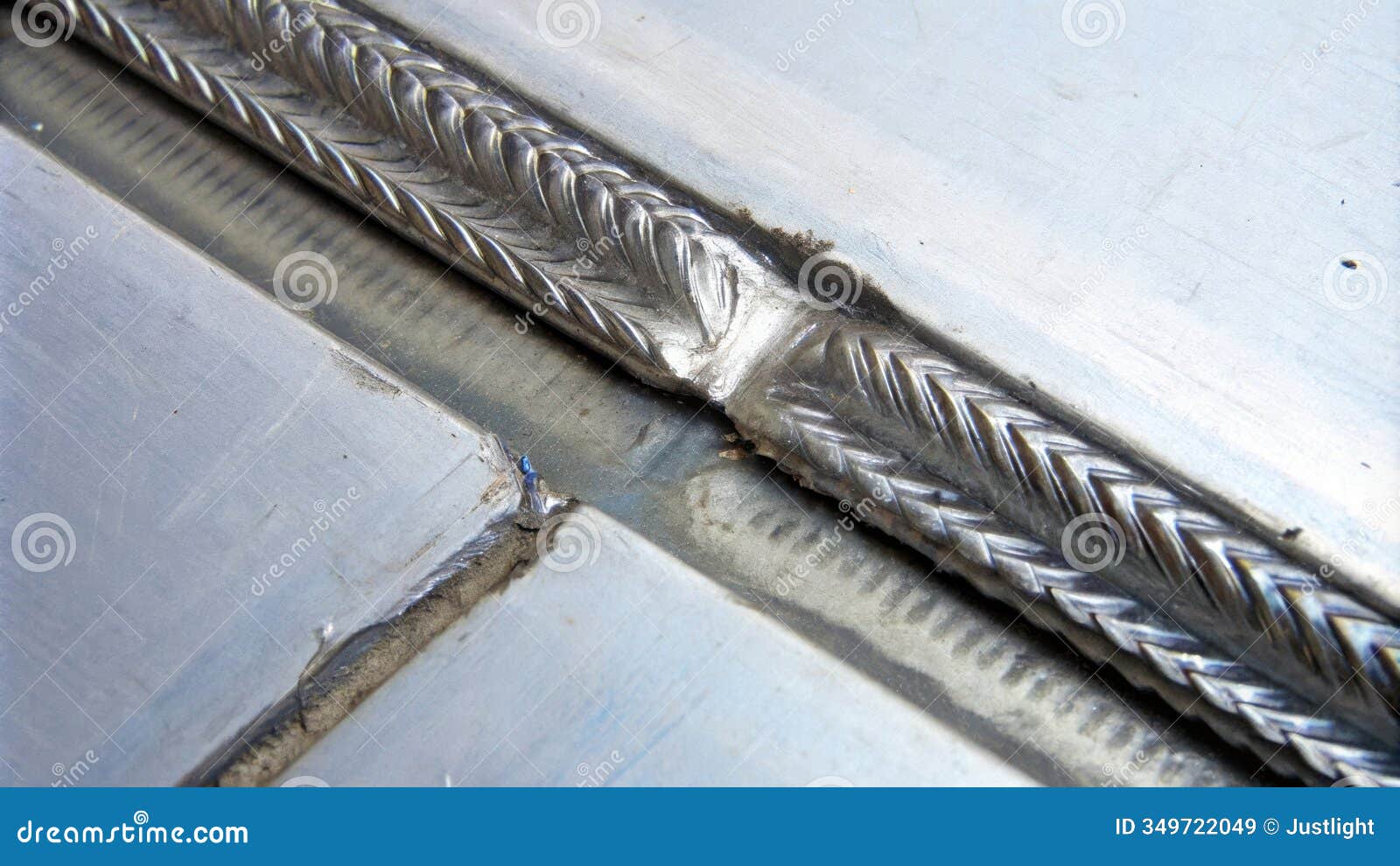 A Highresolution Image Showing a Crosssection of a Welded Joint Under a ...
