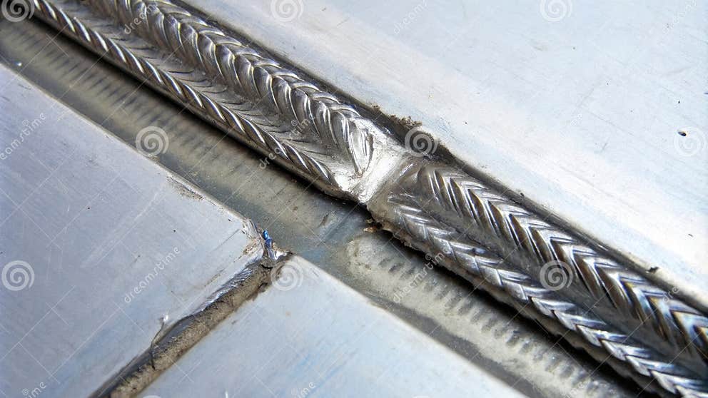 A Highresolution Image Showing a Crosssection of a Welded Joint Under a ...
