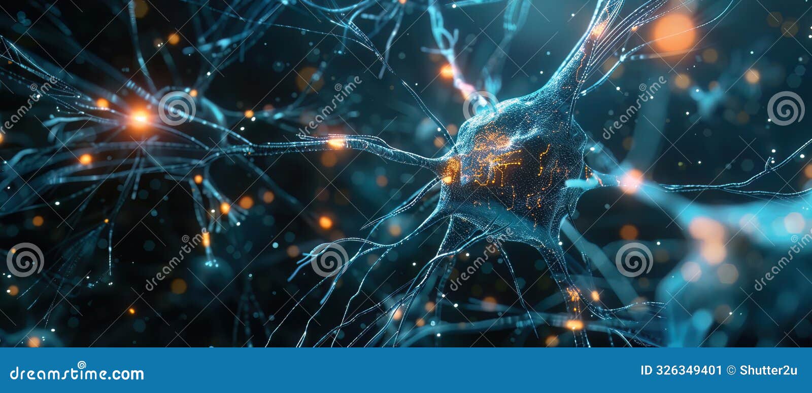 Highresolution View of a Bionic Neuron Transmitting Signals ...