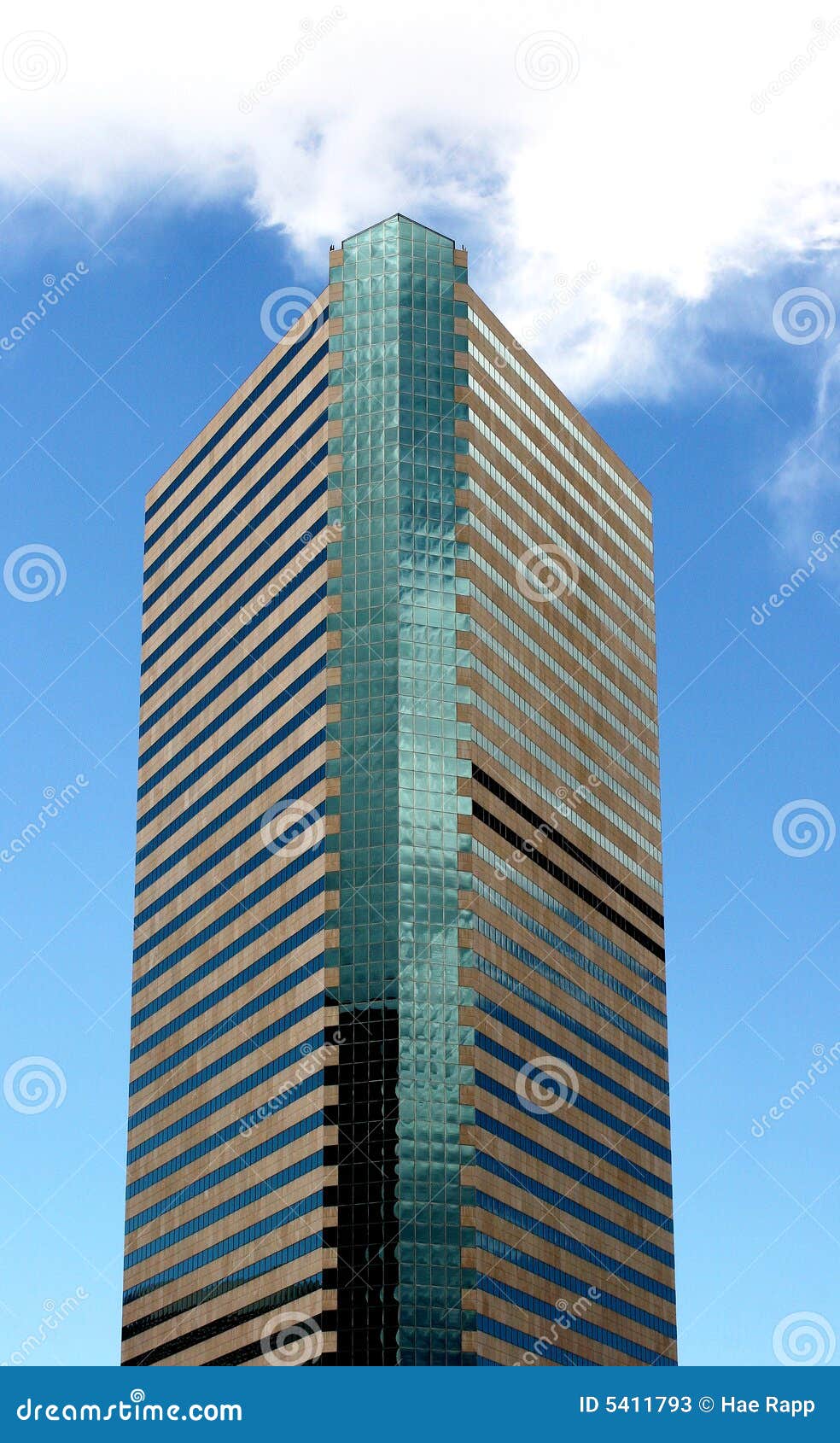 Highrise building stock image. Image of denver, highrise - 5411793