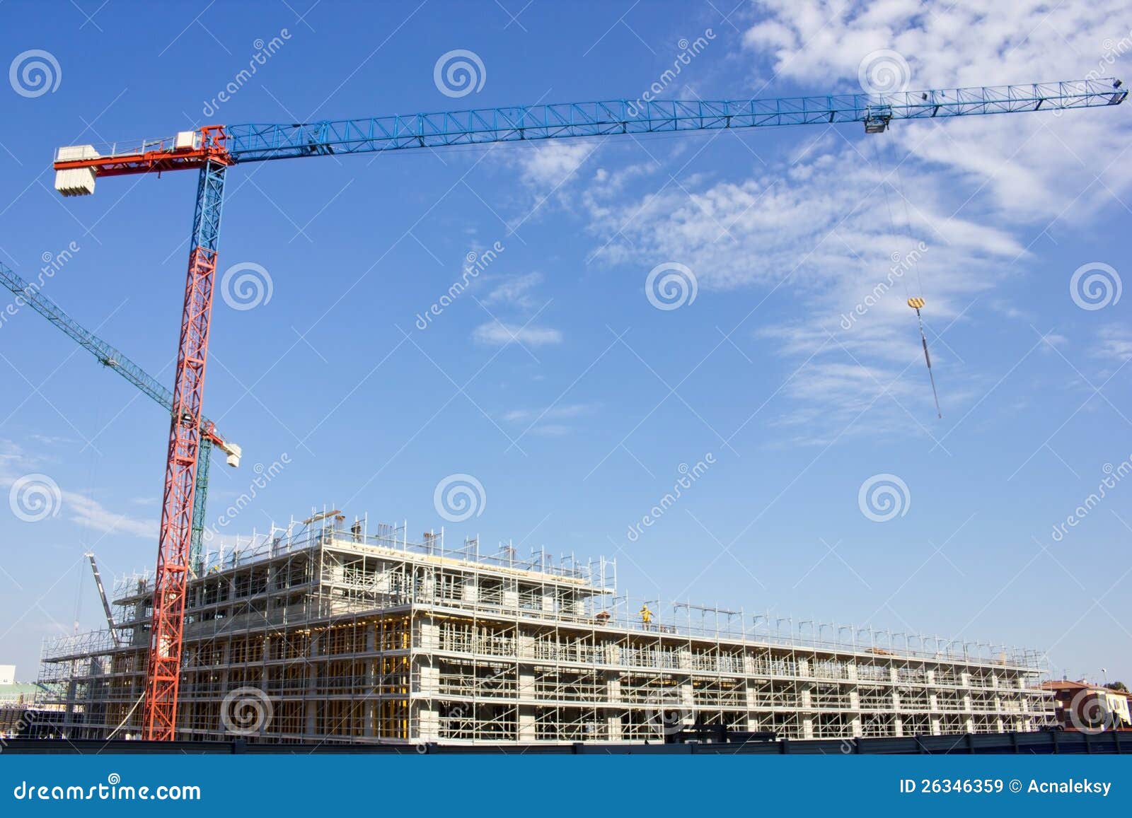 Highrise Construction stock image. Image of construction - 26346359