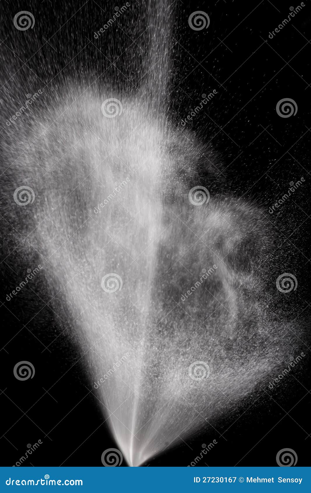 Highspeed Photography of Explosion of Water Filled Spray Stock Image ...