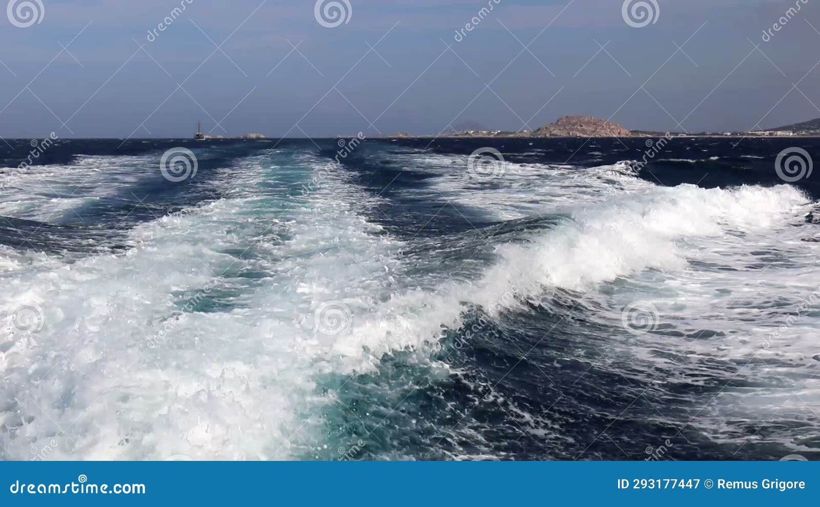 Highspeed ship trails stock video. Video of boat, white - 293177447