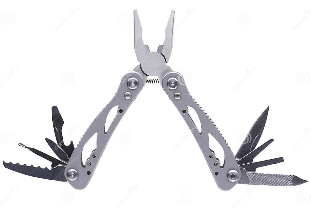 Hight Quality Grey and Black Brutal Multitool Stock Image - Image of ...