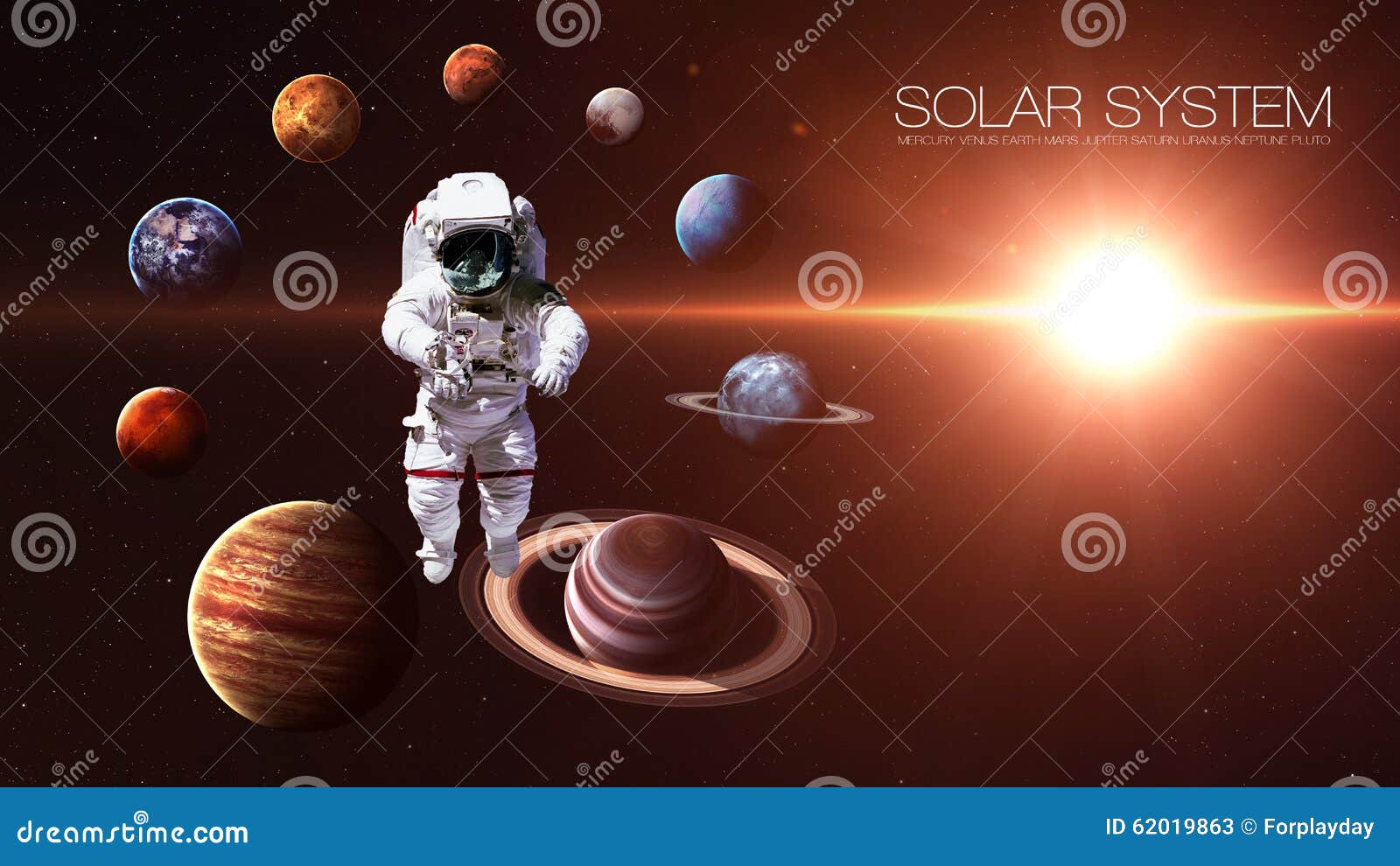 Hight Quality Isolated Solar System Planets Stock Illustration ...