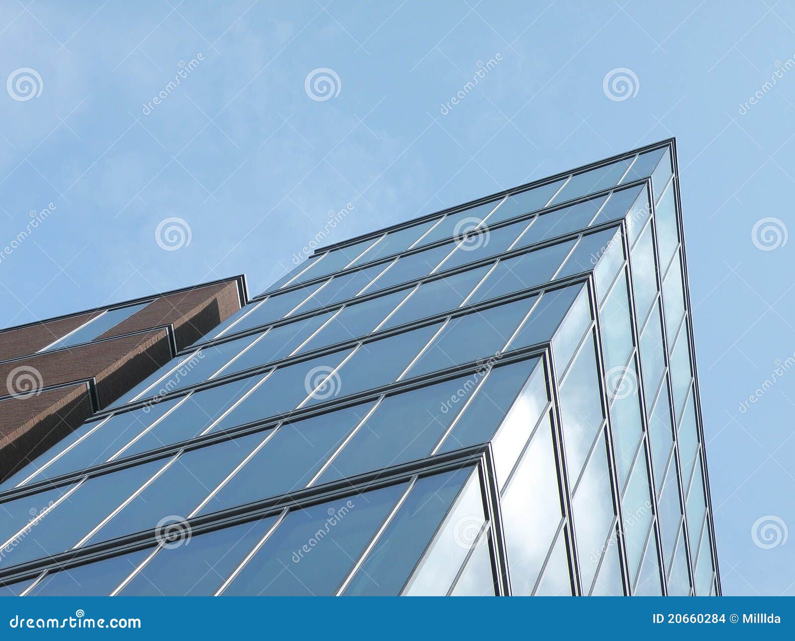 Hight-rise modern building stock photo. Image of window - 20660284